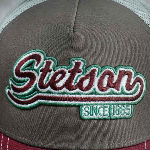 Washed Denim 1865 Patch Trucker Cap (STS03) | Stetson México